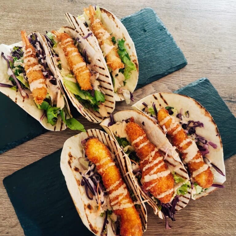Torpedo Prawn Tacos | Kerston Foods